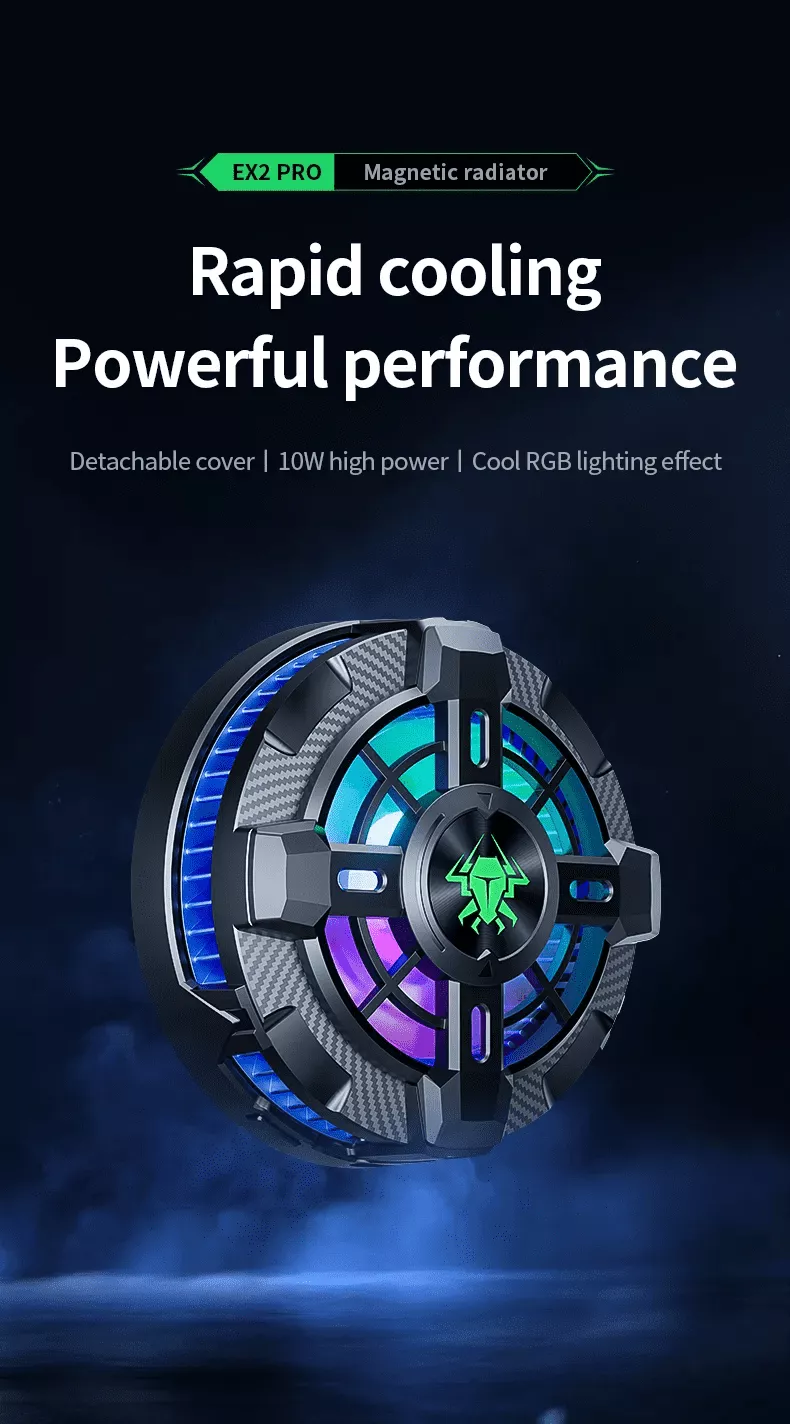 Plextone EX2 Pro RGB Magnetic Radiator Phone Cooler price in Bangladesh ...