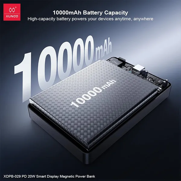 XUNDD XDPB-029 PD 20W Smart Display Magnetic Power Bank price in ...
