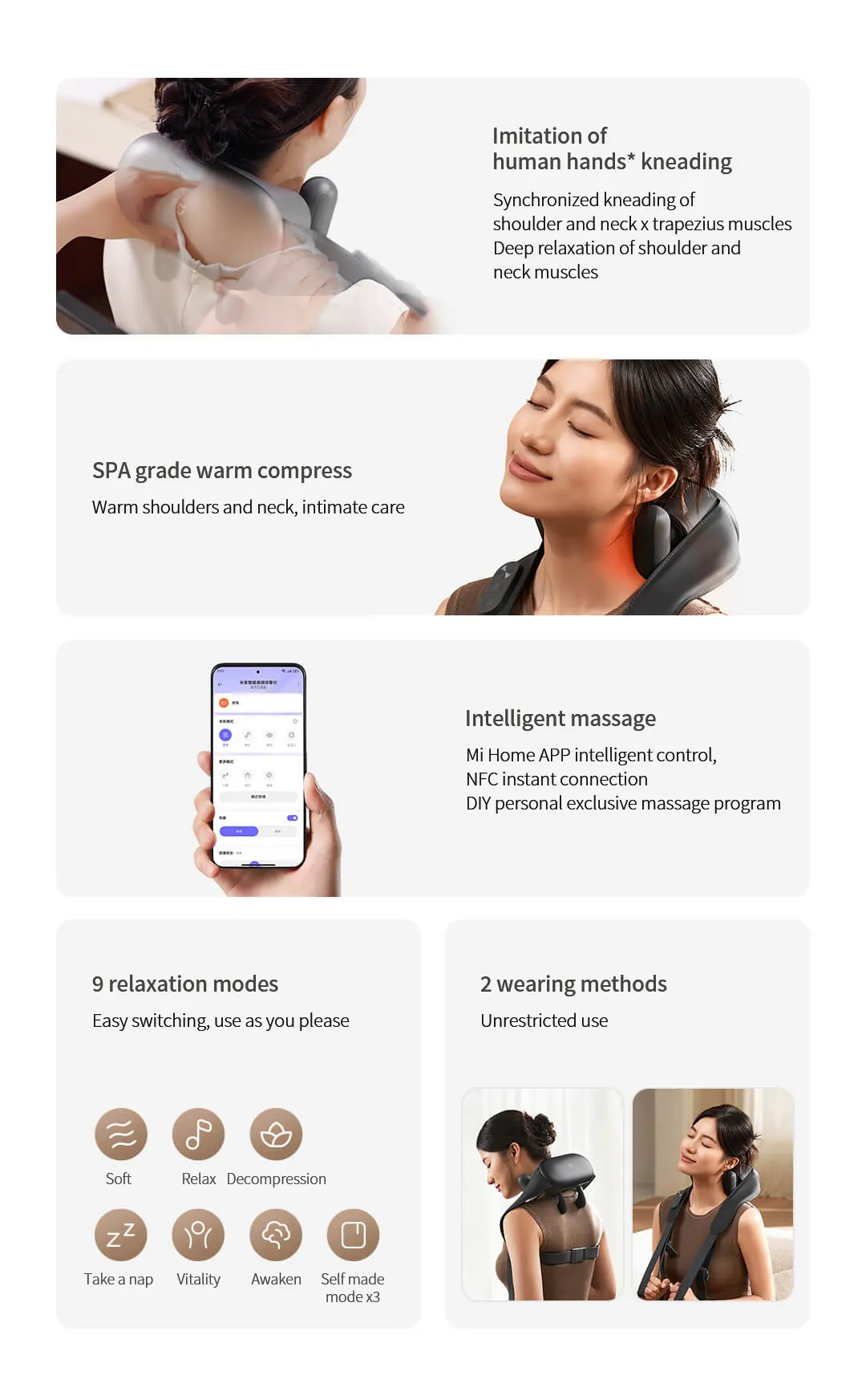 Xiaomi Mijia Smart Shoulder & Neck Massager price in Bangladesh - umrelo